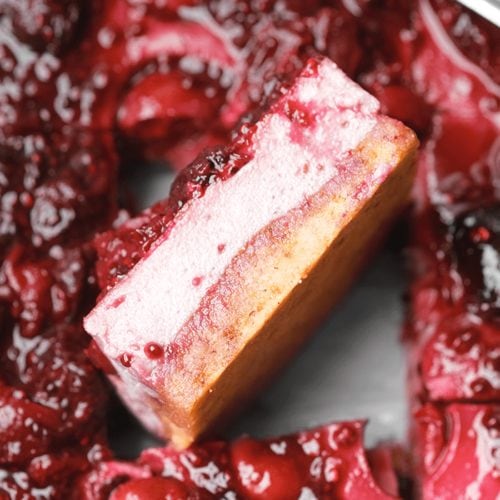 Barres cheesecake aux fruits rouges - Healthy Alie