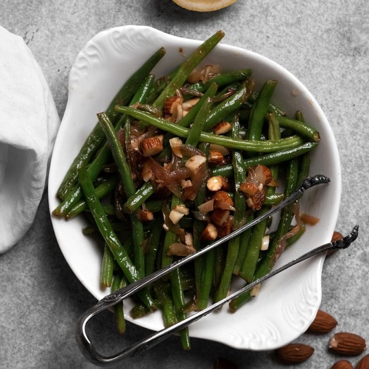 Haricots verts sautés aux amandes - Healthy Alie
