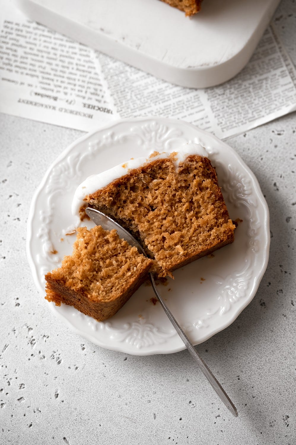 Gâteau au pamplemousse vegan et glaçage au cream cheese - Healthy Alie
