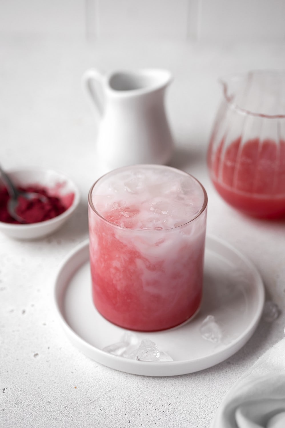 Boisson au lait de coco et à la betterave - Healthy Alie