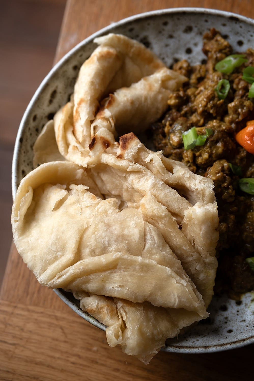 Buss up shut roti de Trinidad - Healthy Alie