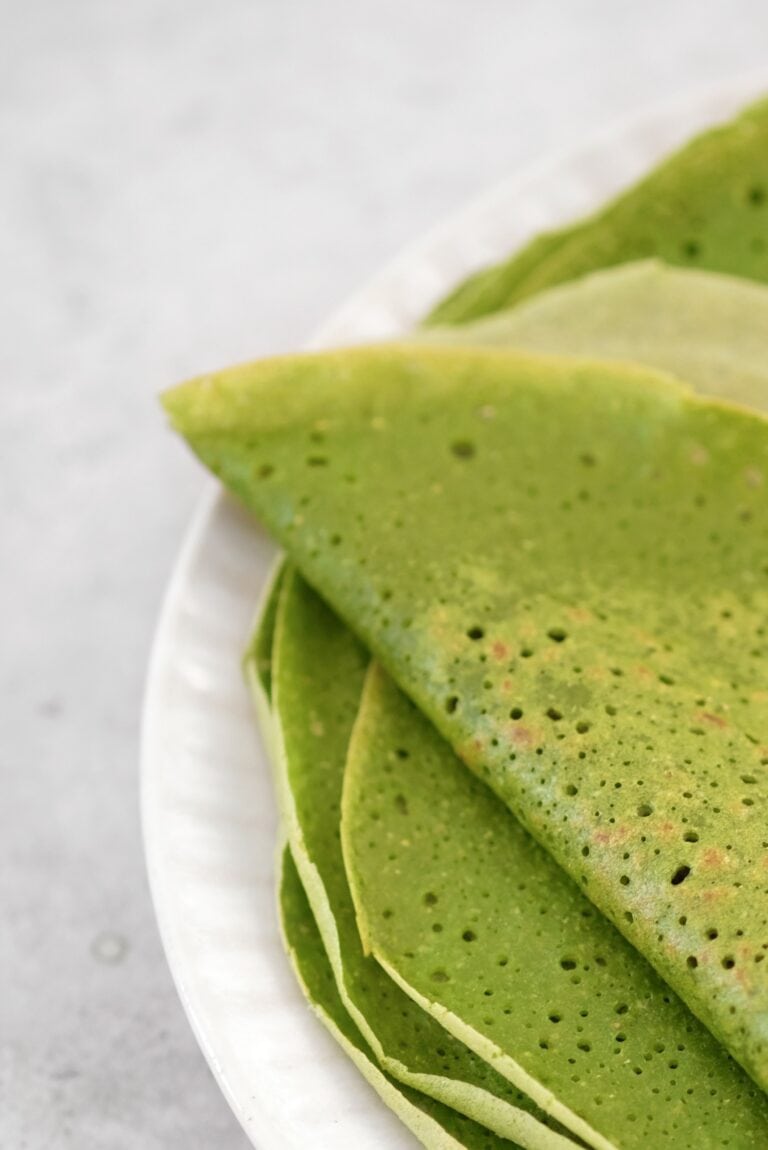 Crêpes Aux Épinards Vegan Et Sans Gluten | Recette Facile